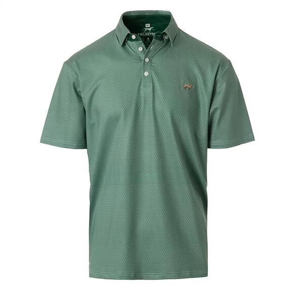 Fieldstone | Shirts | New Fieldstone Mens Diamond Polo Shirt In Green ...